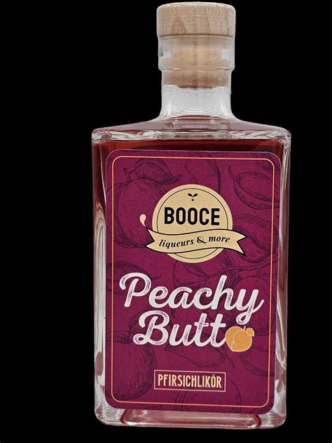 Booce Peachy Butt Pfirsichlikör 18 Vol Likör