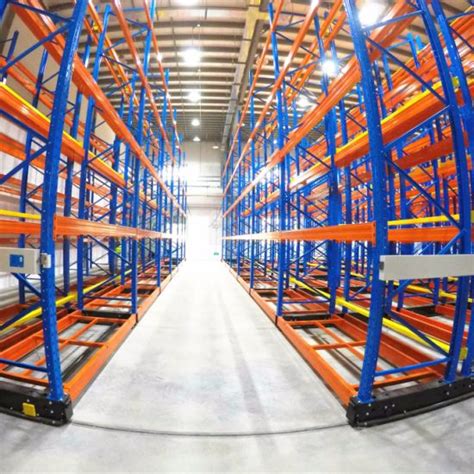 China Movable Racking System For Frezeed Warehouse China Rack Mobile