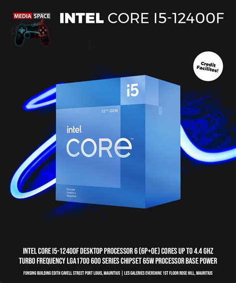 Intel Core I5 12400f 2 5 Ghz 6 Core Lga 1700 Processor Mediaspace