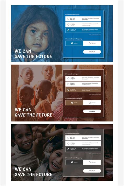 💖 Simplify Giving With A Seamless Donation Form Ui Design 🌟📋 In 2025