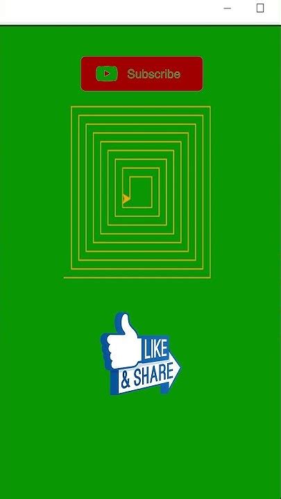Square Inside Square In Python ⏹️ Python Shorts Pythonprogramming