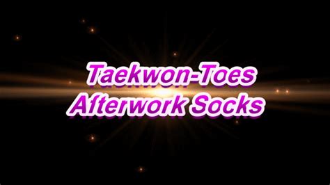 Meet Feet Taekwontoes Afterwork Socks
