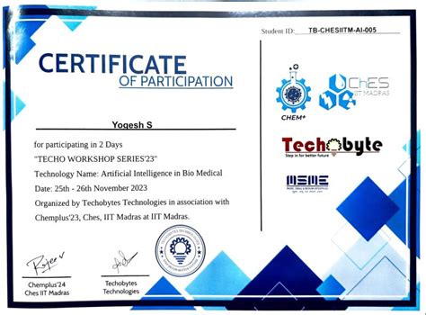 yogesh sajithkumar on linkedin i m glad to share that i have
