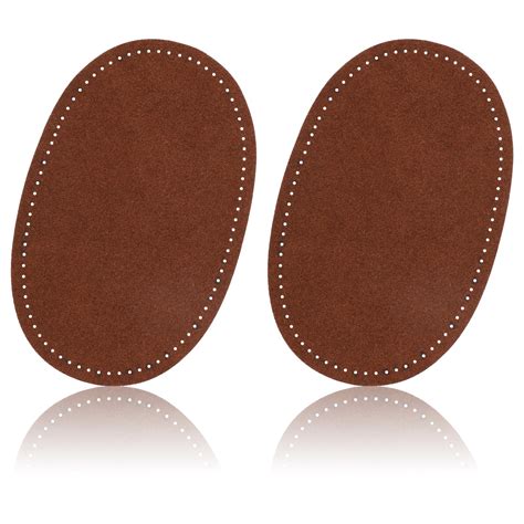 2pcs Elbow Patches For Sweaters Oval Elbow Patches For