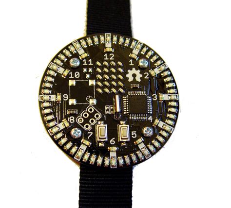 92 Led Charlieplexed Ring Circle Watch Matrix From Bobricius On Tindie