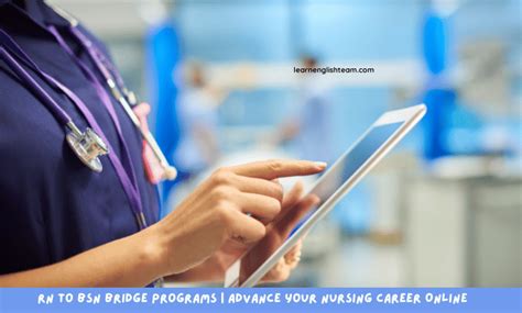 Rn To Bsn Bridge Programs Advance Your Nursing Career Online
