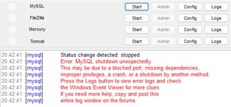 Error De Mysql Shutdown Unexpectedly Fernando Gaitán