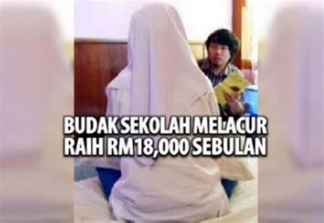 Gadis Jual Badan Dan Memperoleh RM Sebulan SAJA HEBOH