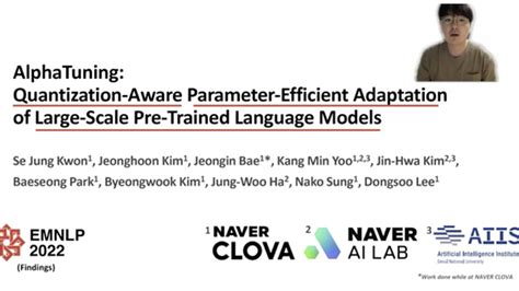 Alphatuning Quantization Aware Parameter Efficient Adaptation Of Large