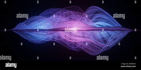 Wireframe Structure Glowing Modern Abstract Virtual Grid Background