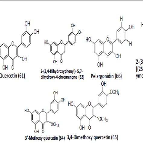 Structure Of Flavonoids From T Chebula 5 Download Scientific Diagram