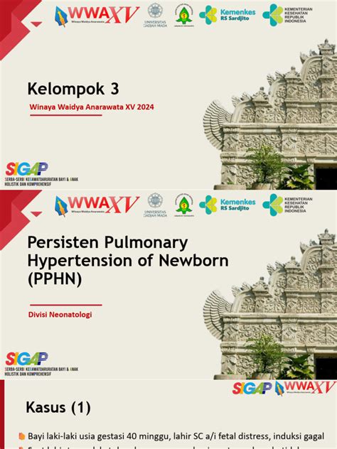 Neonatologi Persisten Pulmonary Hypertension Of Newborn Pphn Pdf