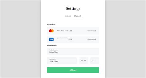 Bootstrap 4 Payment Form With Product Details Example
