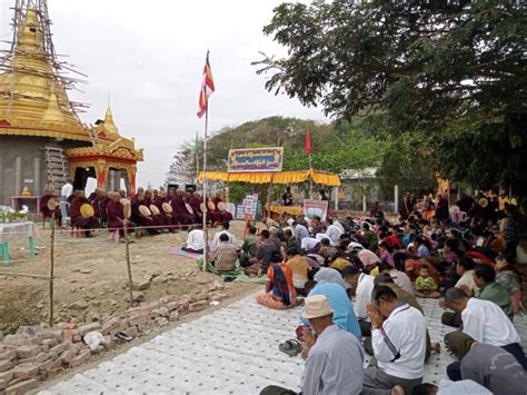 ပေါက်တောမြို့ အောင်သစ္စာကျောင်းတိုက်ရှိ အောင်သိဒ္ဓိအောင်မင