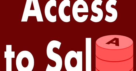 Whiterock Software Ms Access To Sql Covert Mdb File Into Ms