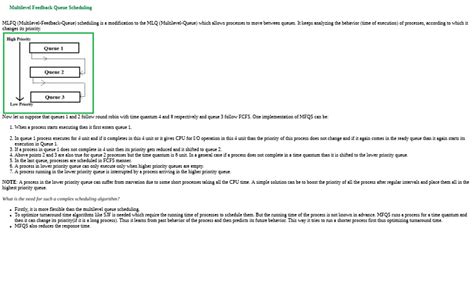 13 multilevel feedback queue scheduling pdf