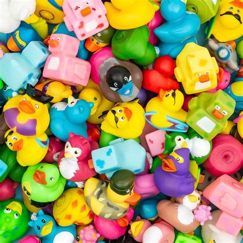 Rubber Ducky Assortment 2 50 Pack