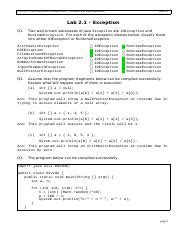 Java Exception Handling: Concepts and Implementation | Course Hero