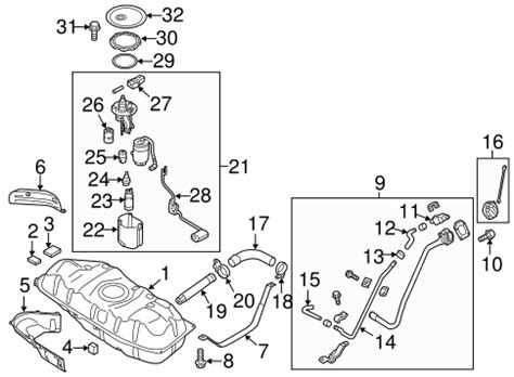 Fuel Pumps And Related Components For 2016 Kia Soul World Kia Parts