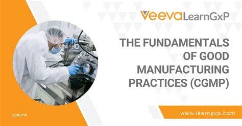 The Fundamentals Of Good Laboratory Practices Cglp Learngxp