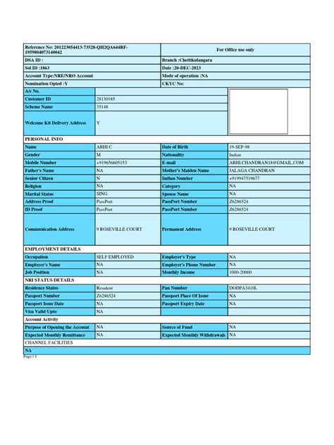 Page 1 Pdf Identity Document Cheque