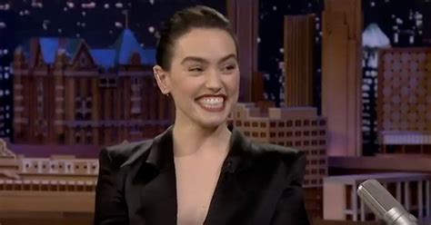 Daisy Ridley Can T Stop Saying Yeah On Jimmy Fallon Jimmy Fallon Daisy Ridley Star Wars