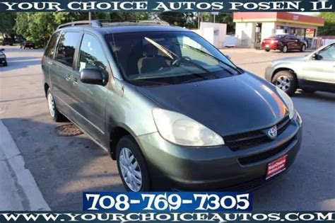 2004 Toyota Sienna Le 7 Passenger 4dr Mini Van Automatic 5 Speed Fwd V6