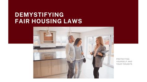 Demystifying Fair Housing Laws