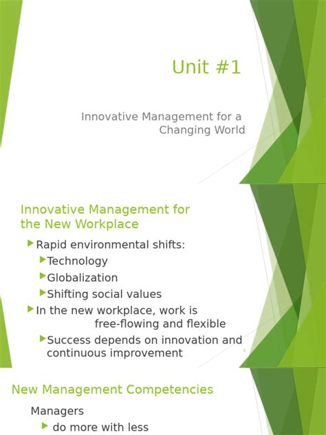 unit 1 introduction to management pdf goal leadership