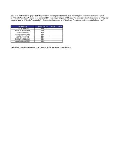 Repaso Excel Intermedio Pdf