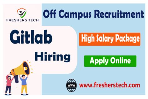 gitlab off campus freshers recruitment 2024 hiring associate support