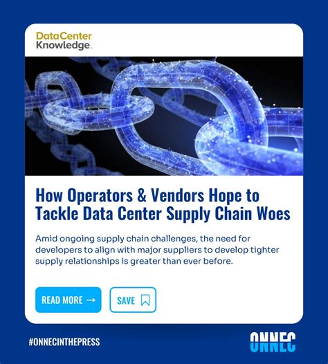 Onnec On Linkedin Datacenter Supplychainmanagement Datacentre Supplychain…