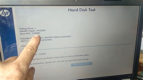 Hard Drive Short Dst Check Failed Fix Gracia Garmon