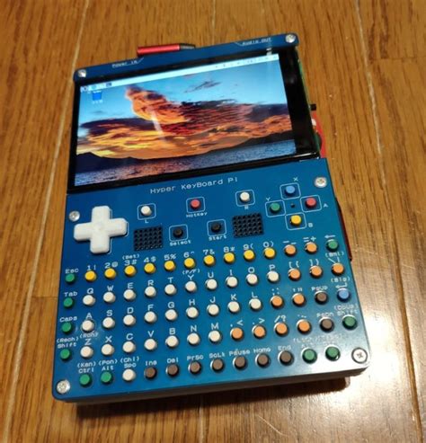 Hyper Keyboard Pi Kit Turns A Raspberry Pi Into A Handheld Pc And Game