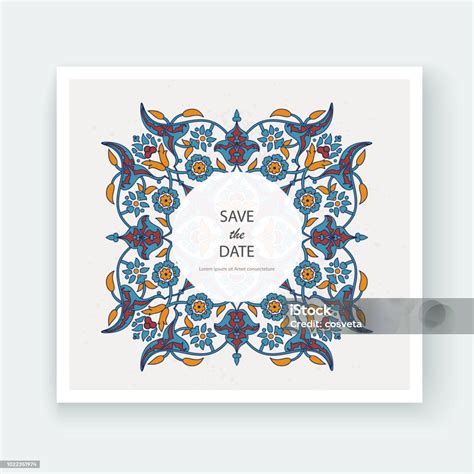 당초 꽃 장식 인쇄 테두리 디자인 서식 파일 벡터입니다 오리엔탈 꽃 스타일 패턴입니다 동부 모티브 요소입니다 장식 프레임 그림 배경 초대 인사말 카드 웨딩 감사합니다에 대한