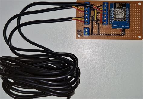 Monitoring A Boiler Using Tasmota On Esp8266 And Ds18b20 Sensors