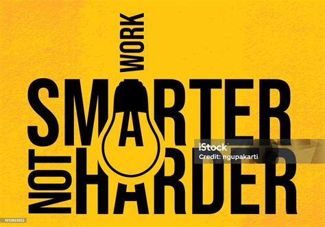 직장 구인 배너 포스터 배경을 위해 더 열심히 일하지 말고 더 똑똑하게 일하십시오 객실 있음에 대한 스톡 벡터 아트 및 기타 이미지 객실 있음 광고 기회 Istock