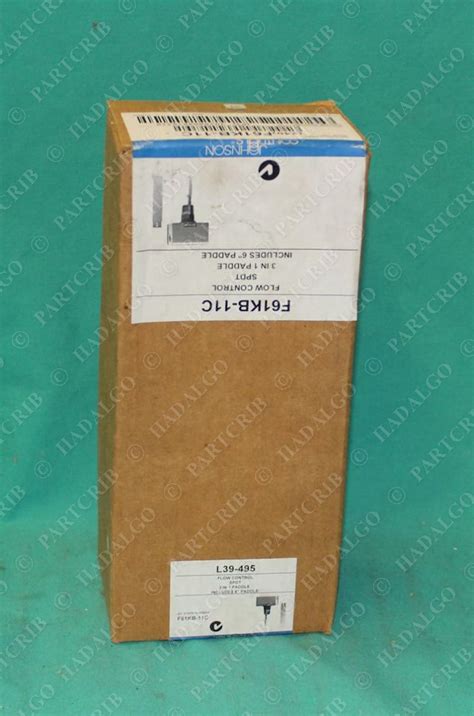 Johnson Controls F61kb 11c Flow Switch Spdt 3in1 Paddle With 6