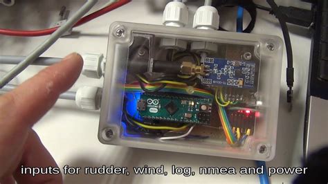Part Sailboat Arduino Autopilot Selfbuild Magnetic Wind And Route Steering YouTube