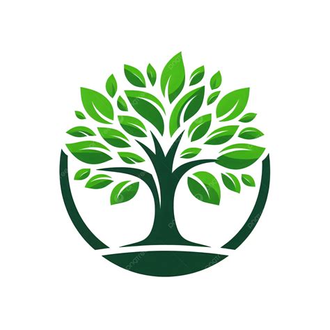 Logotipo De árbol Minimalista