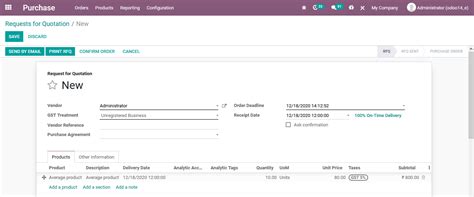 Product Costing Method In Odoo