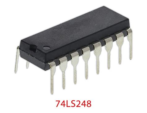 74ls248 Bcd To 7 Segment Decoder Driver Datasheet Hub