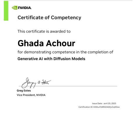 Nvidia Generativeai Diffusionmodels Ai Machinelearning Deeplearning Ghada Achour