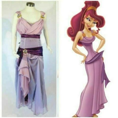 Disney Megara Princess Hercules Wife Meg Adult Princess Dress Cosplay Costume £78 00 Picclick Uk