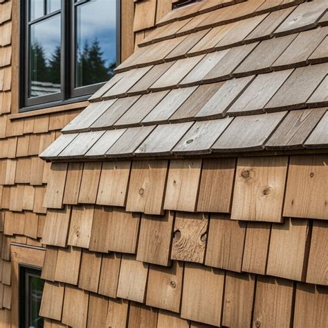 Rustic Western Red Cedar Shingle Hand Split Shakes Siding Alderfer Lumber