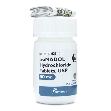 Tramadol Hcl C Iv 50mg 100 Tabletsbottle Mcguff Medical Products