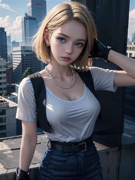 Dragon Ball Androide 18 Se Vuelve Irresistible En Versión Live Action Anime Online