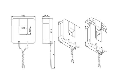 Xh Sct 1250 Split Core Current Transformer Cts Jiangyin Spark