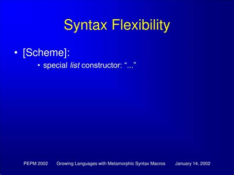 ppt growing languages with metamorphic syntax macros powerpoint