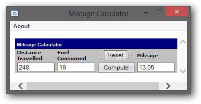 Simple Mpg Calculator Piabangkok